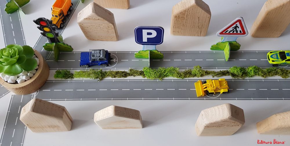 Tutorial creativ: macheta ”Cartierul meu”