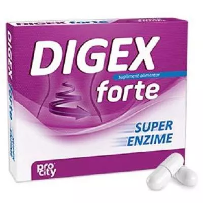 Afectiuni digestive Digex Forte, 10 capsule, Fiterman Pharma...