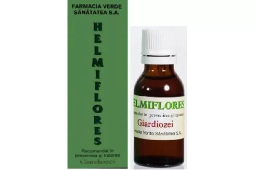 Antiparazitare Helmiflores, 25 ml P25125 Necunoscut Medicame...