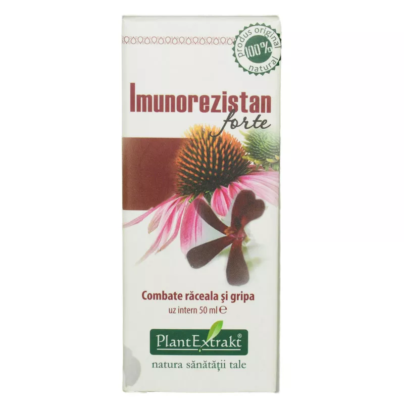 Raceala si gripa Imunorezistan Forte ,50ml F15347 PLANTEXTRA...
