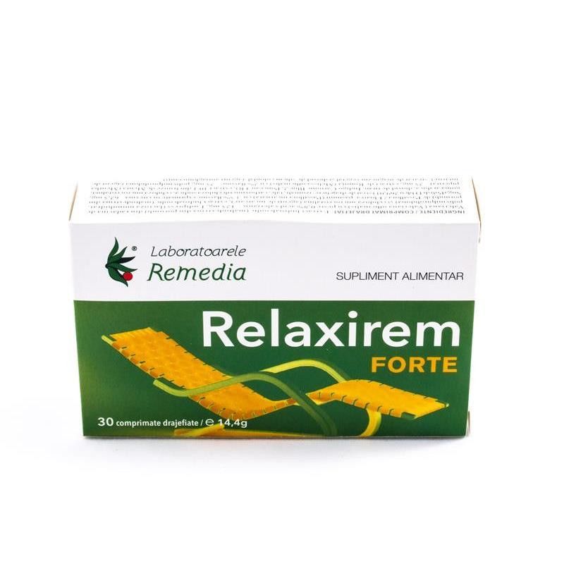 Calmant nervos Relaxirem Forte,30 comprimate F16682 LAB. REM...