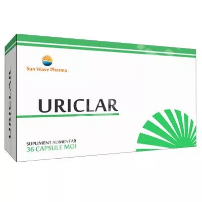 Medicamente pentru infectie urinara Uriclar, 36 capsule, Sun...