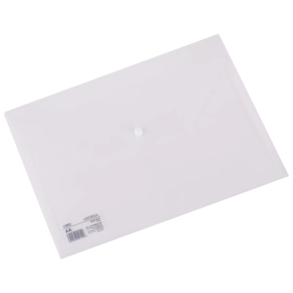 Mape MAPA PLASTIC CU BUTON A4 TRANSPARENTA DELI DLEF10412 De...