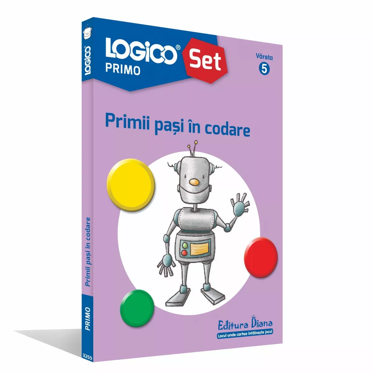 LOGICO PRIMO - SET CU RAMĂ - Primii pași în codare (5+)