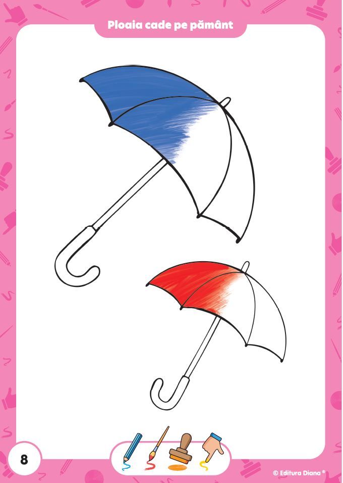 Minicolorici - Carte de colorat 3-4 ani