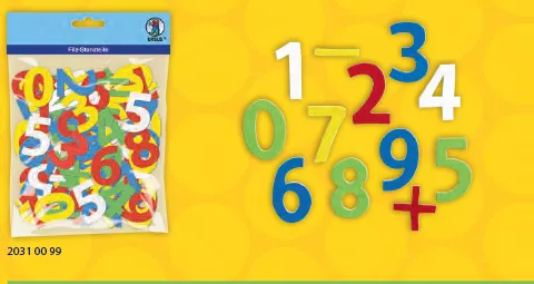 Set de 20 de jetoane magnetice colorate pentru activități matematice