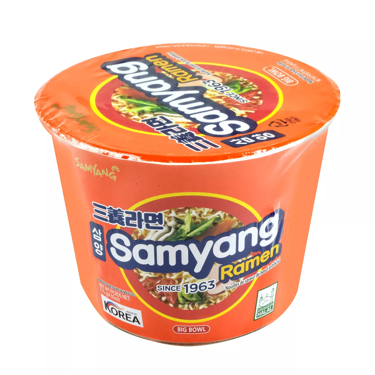 Supa instant Samyang Big Bowl SY 115g Samyang ᐈ AsianFood....