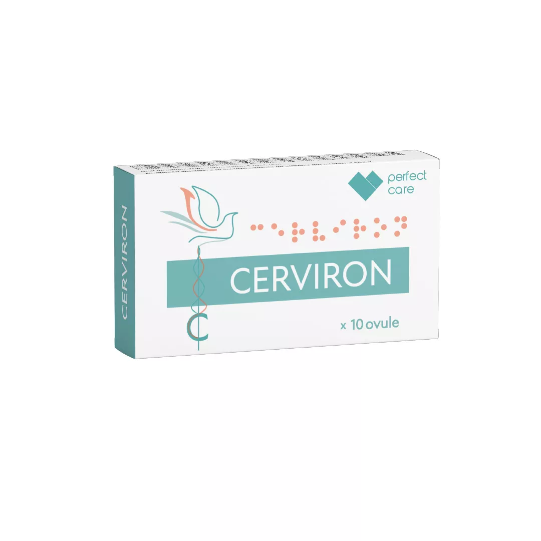 Cerviron, 10 ovule, Perfect Care Distribution - FarmaciaBajan.ro