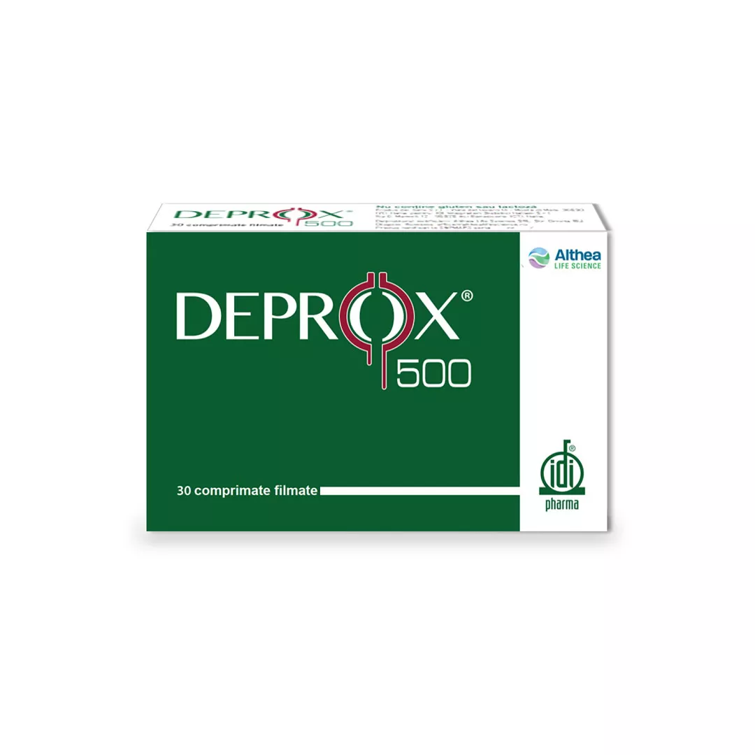 Deprox 500, 30 comprimate, Althea Life Science - FarmaciaBajan.ro