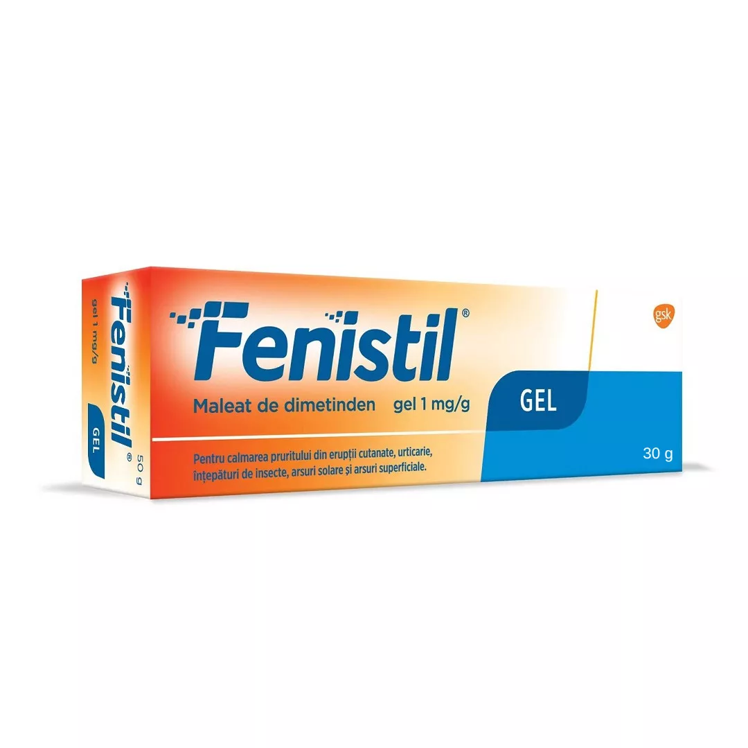 Fenistil gel, 1 mg/g, 30 g, Gsk - FarmaciaBajan.ro
