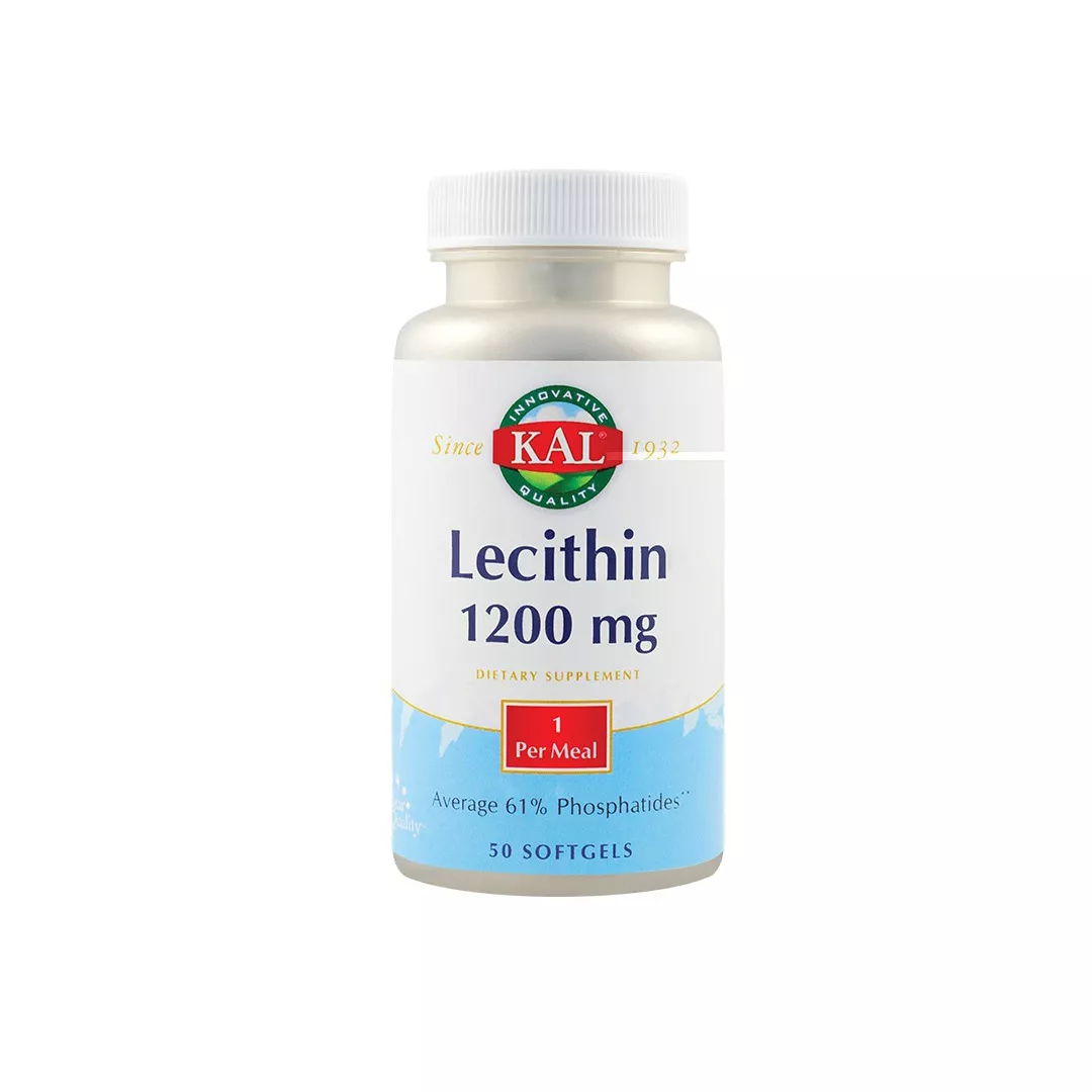 Lecithin 1200mg Kal, 50 comprimate, Secom - FarmaciaBajan.ro