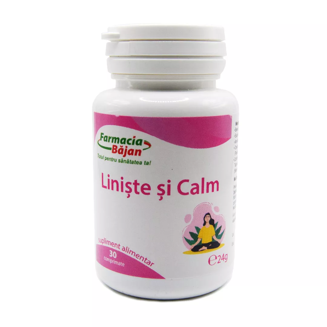 Liniste si calm, 30 capsule, Farmacia Bajan