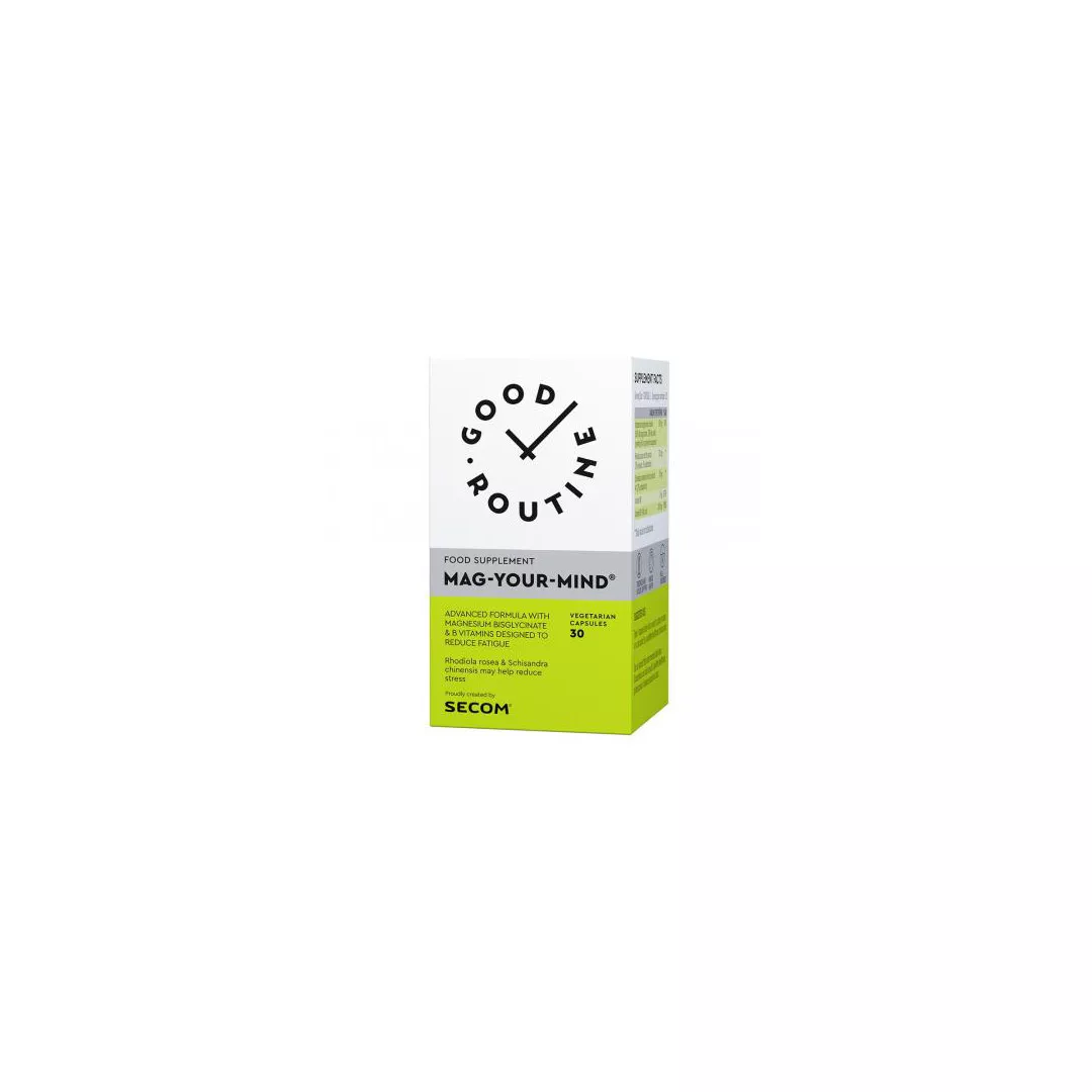 Mag Your Mind Good Routine, 30 capsule, Secom - FarmaciaBajan.ro