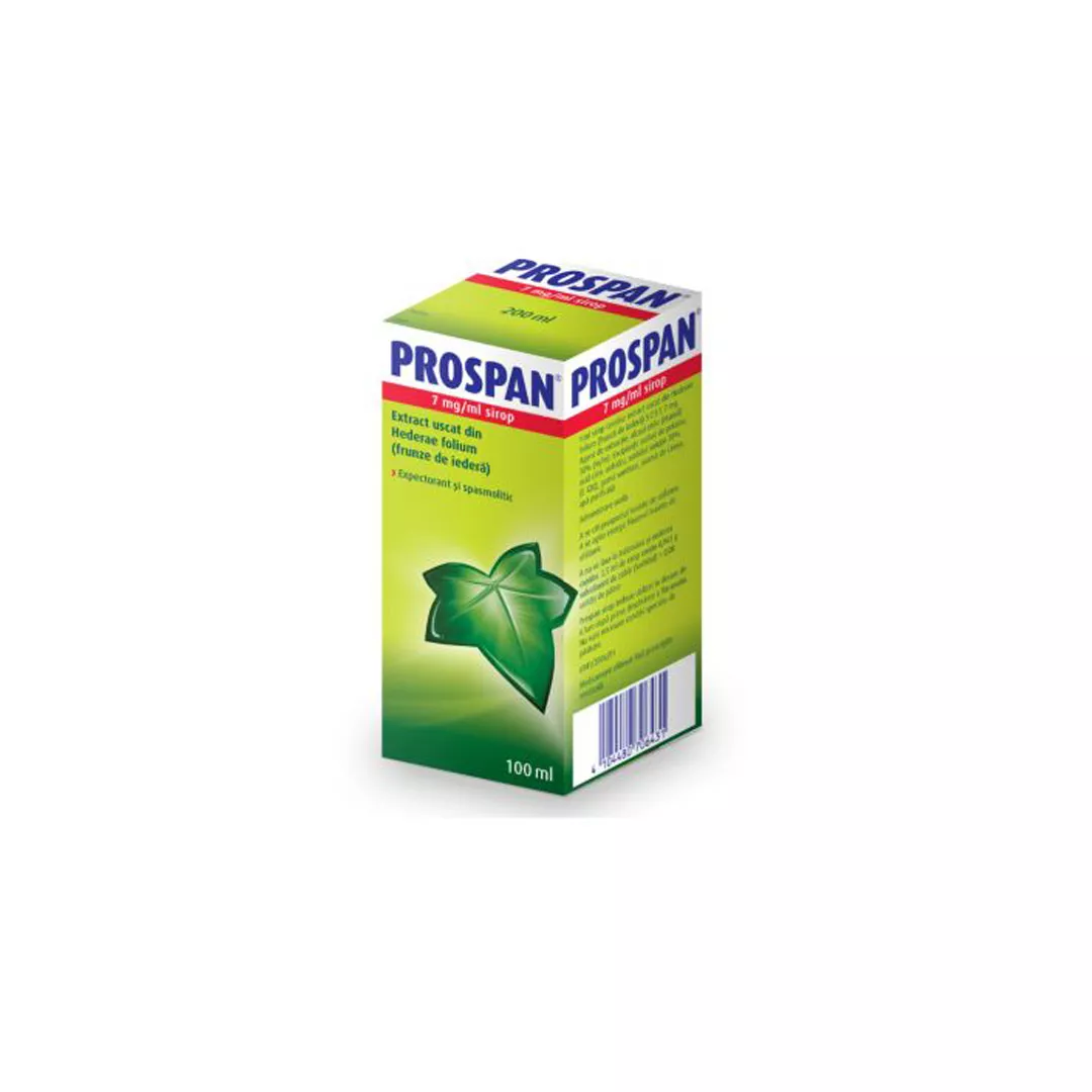 Prospan Sirop 7 mg/ml, 100 ml, Engelhard Arznemittel - FarmaciaBajan.ro