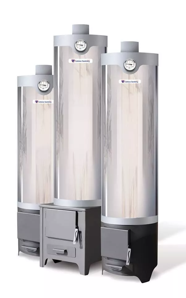 Cauti Boiler din inox pe lemne cu focar 90 l boiler.inox.90 ...