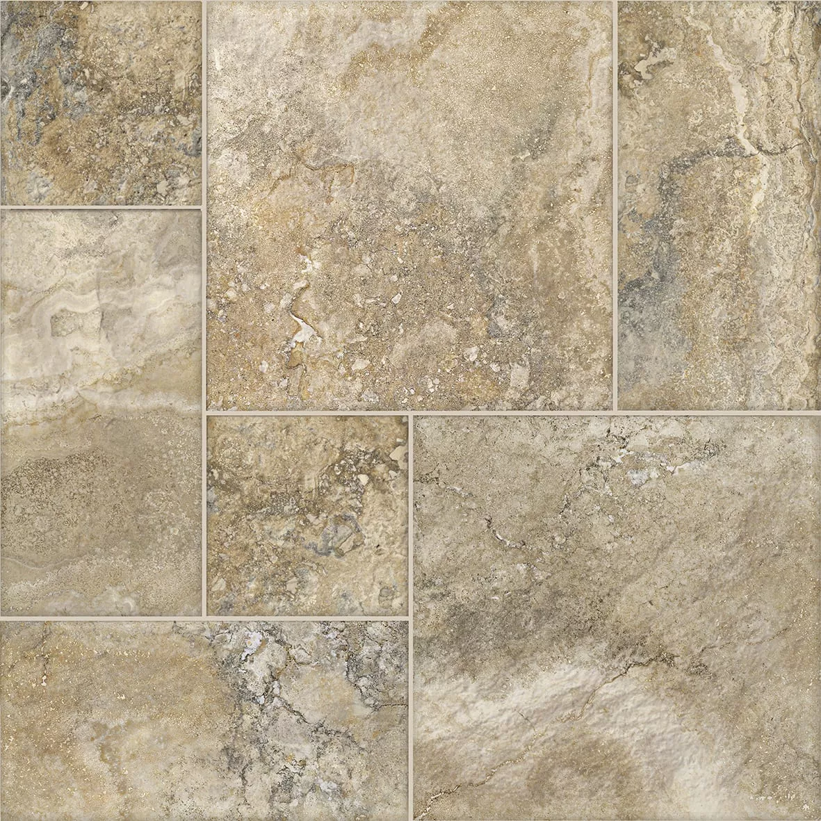 Gresie portelanata, 45 × 45 cm, bej, GARDENA, Cesarom