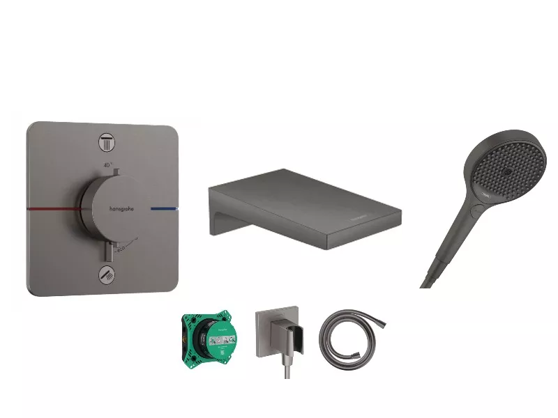 Baterie cada Hansgrohe ShowerSelect, incastrata, termosta…