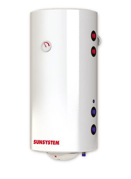 Boiler termoelectric Sunsystem BB NL2 150 PRL 3KW cu doua serpentine, 150 litri, putere serpentina 1