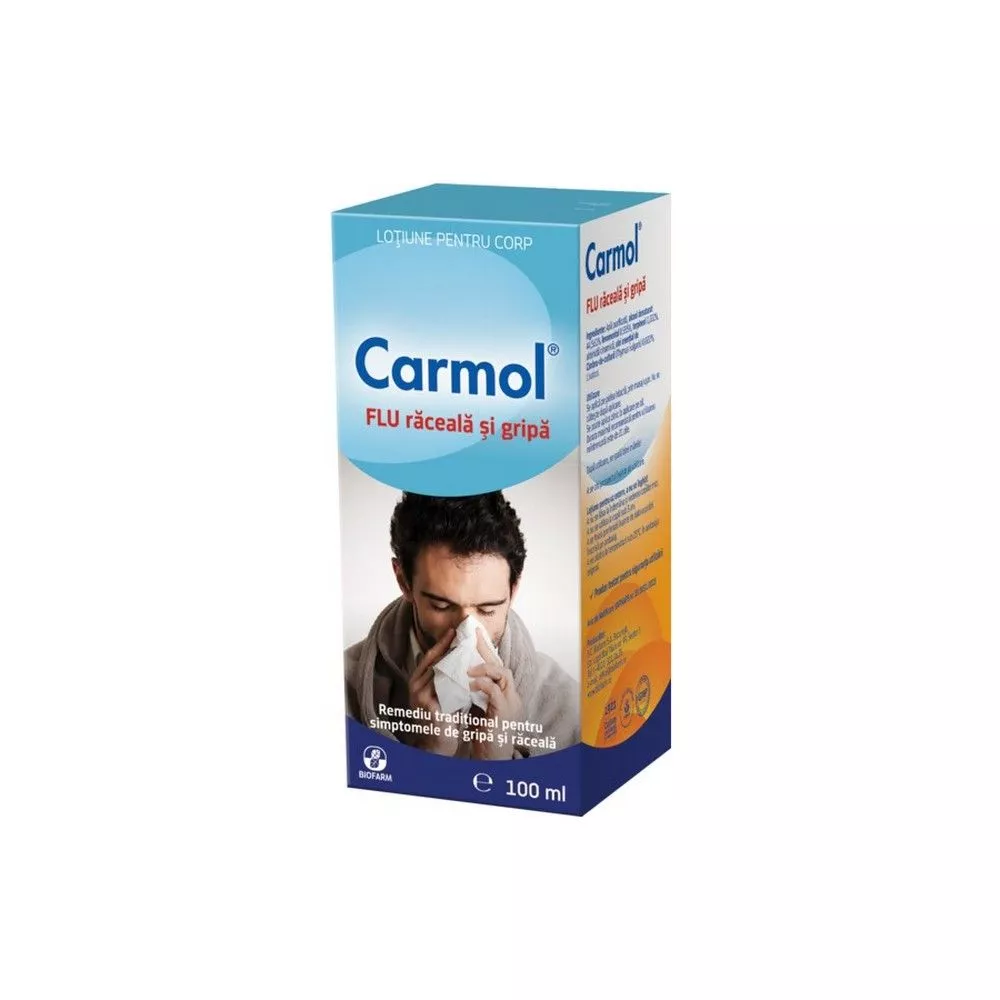 CARMOL FLU X 100 ML |22.81 lei | Larafarm.ro