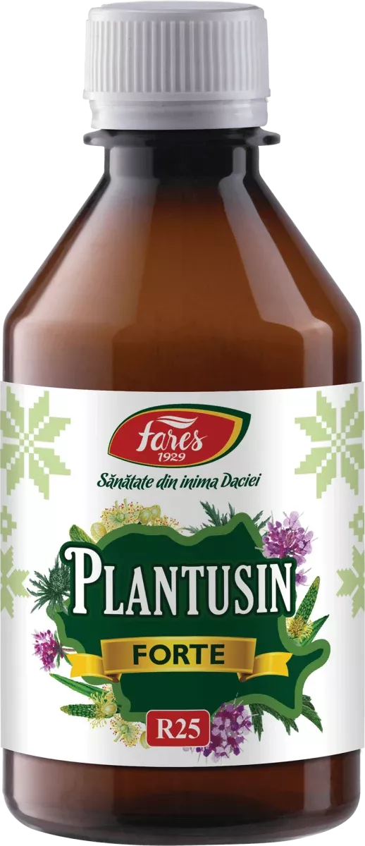 FARES SIROP PLANTUSIN FORTE X 250 ML |38.35 lei | Larafarm.ro