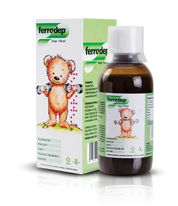 FERRODEP X 150 ML SIROP |62.95 lei | Larafarm.ro