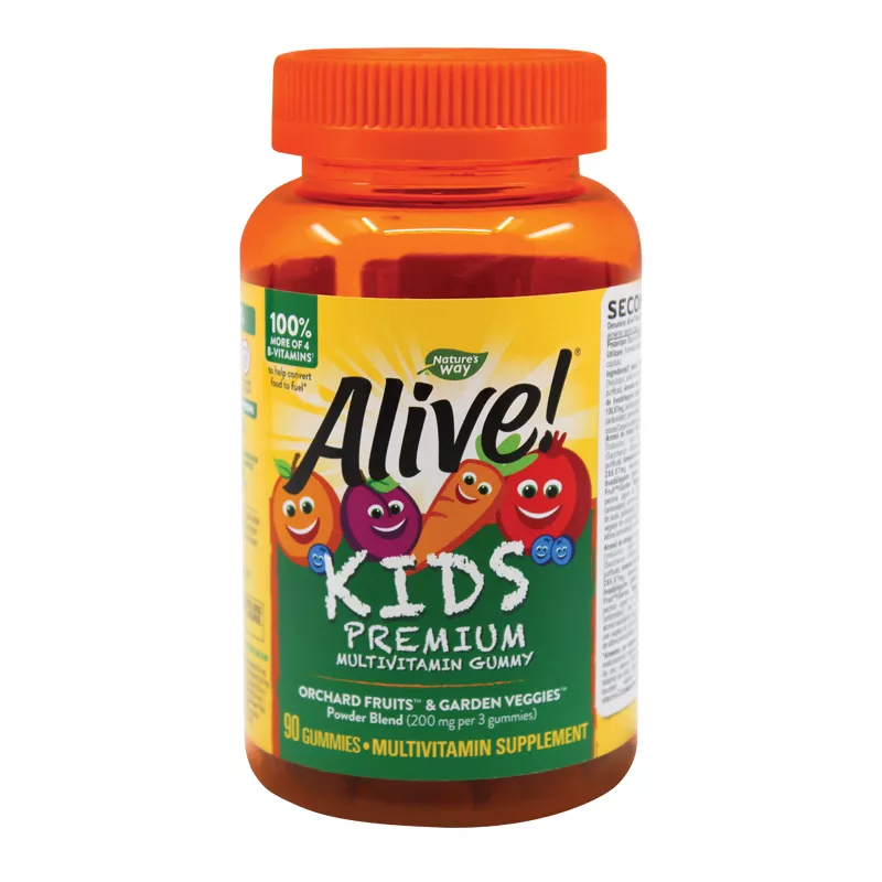SECOM ALIVE GUMMIES MULTI-VITAMIN Pentru COPII X 90 JELEURI |93.94 lei ...