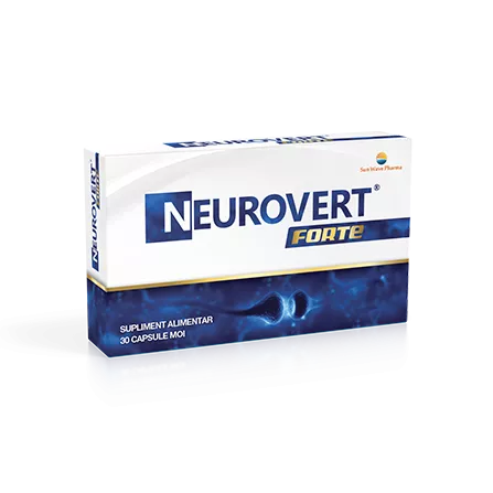 SUNWAVE-NEUROVERT FORTE X 30 CPS SUN WAVE |173.55 lei | Larafarm.ro