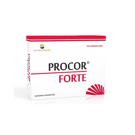 SUNWAVE-PROCOR FORTE X 30 CP CAPS. MOI. SUN WAVE |66.40 lei | Larafarm.ro