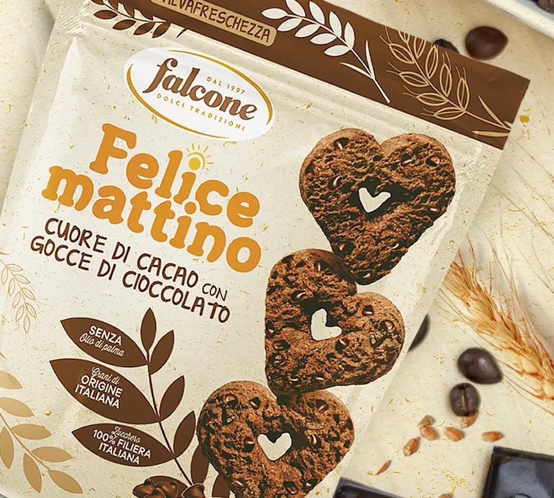 Biscuiti Felice Mattino Cu Cacao si Bucati De Ciocolata