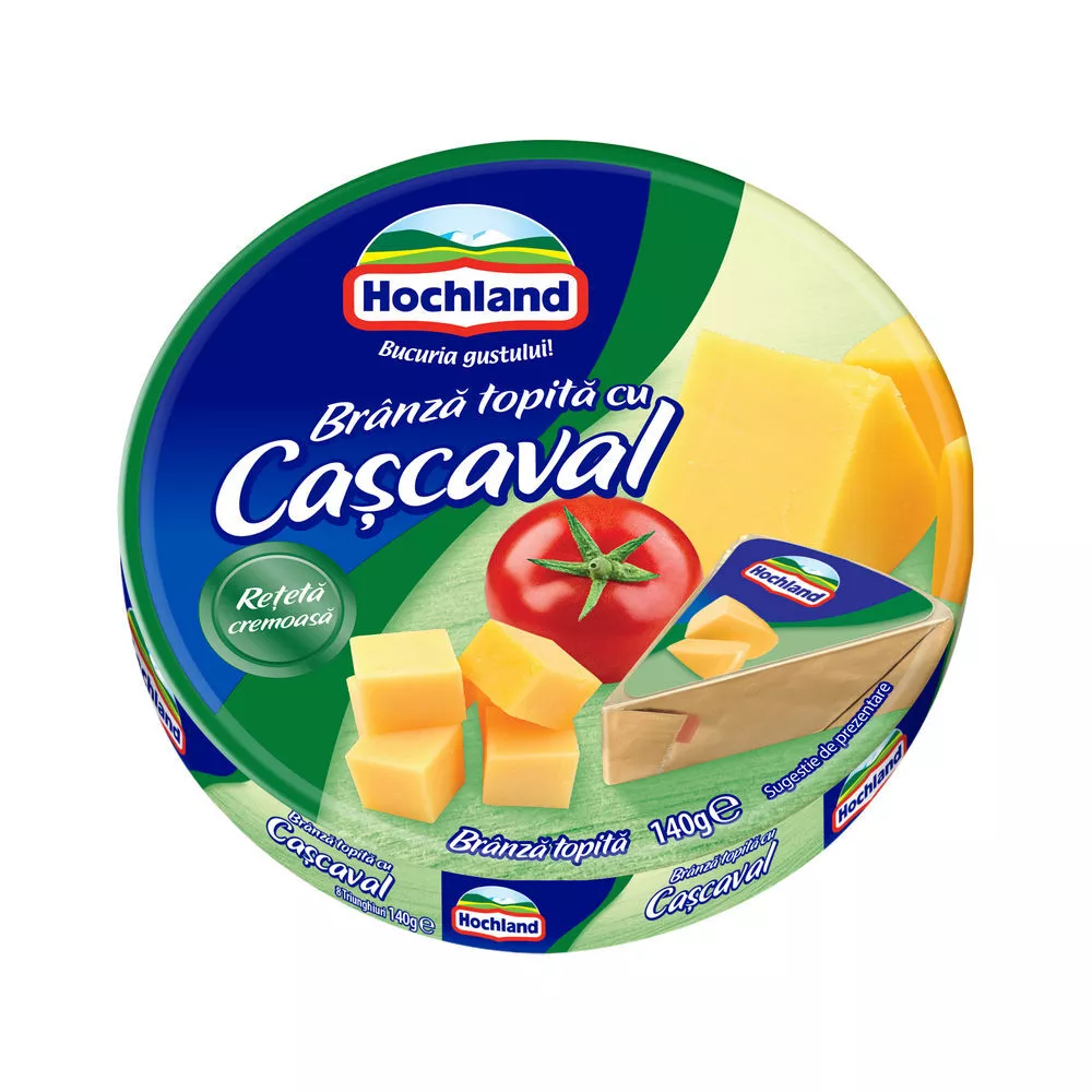 Branzeturi BRANZA TOPITA HOCHLAND 140G CASCAVAL 594123801398...