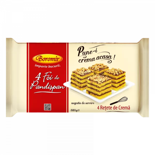 Prajituri si rulade FOI PANDISPAN BOROMIR 380G 5941300008073...