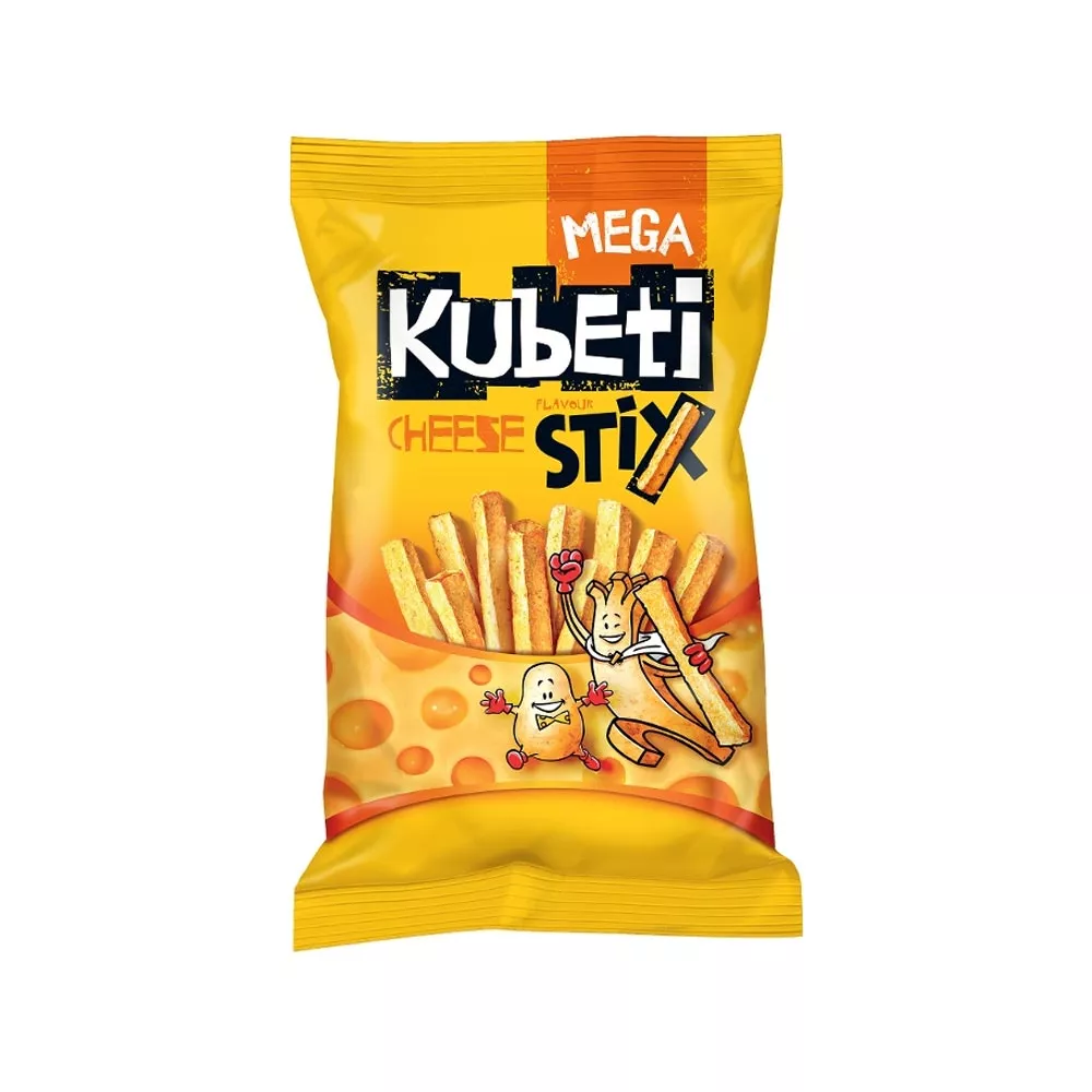 Chips / Snaks / Pufuleti KUBETI MEGA STIX 50G CHEESE 38002...