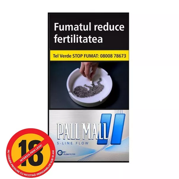 Tigarete PALL MALL S-LINE FLOW BLUE 59478355 BAT nonstop-mca...