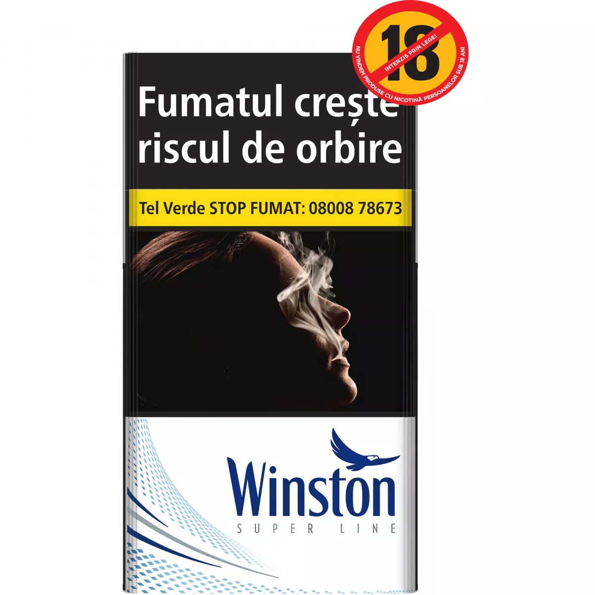 Tigarete WINSTON SUPER LINE BLUE 42138105 WINSTON nonstop-mc...