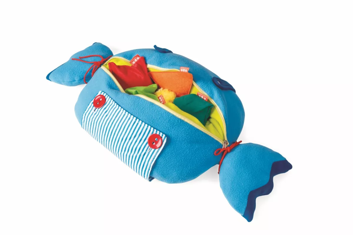 Stimulare tactila Bomboana cu surprize 241224 Omfal Educational