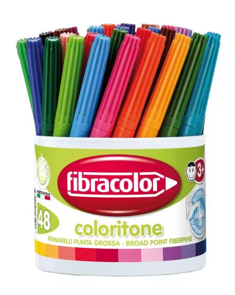 Carioci Carioci groase in suport de plastic 120141 Omfal Educational