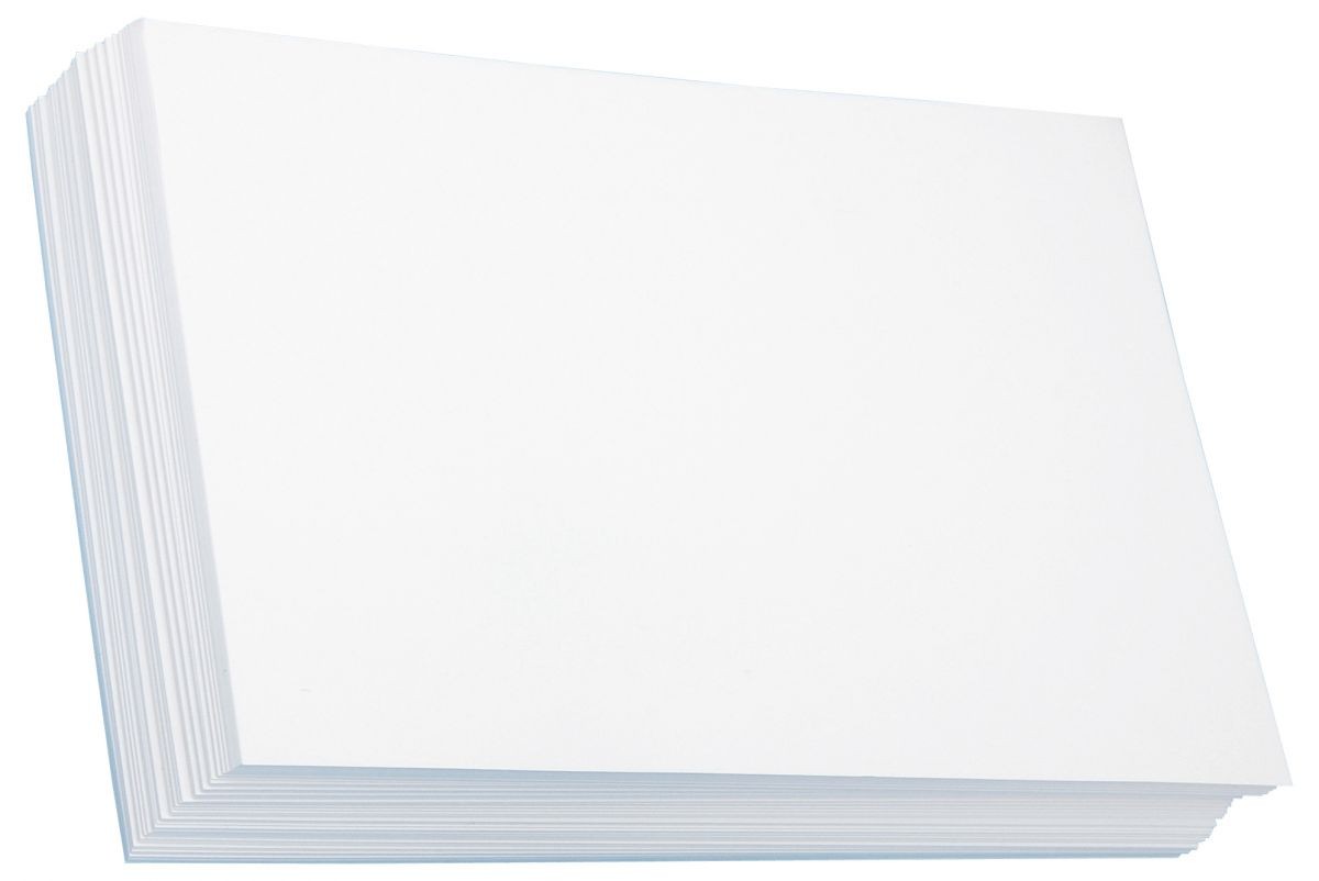 Carton alb Carton alb - 100 de coli A4 180 g 110018 Omfal Educational