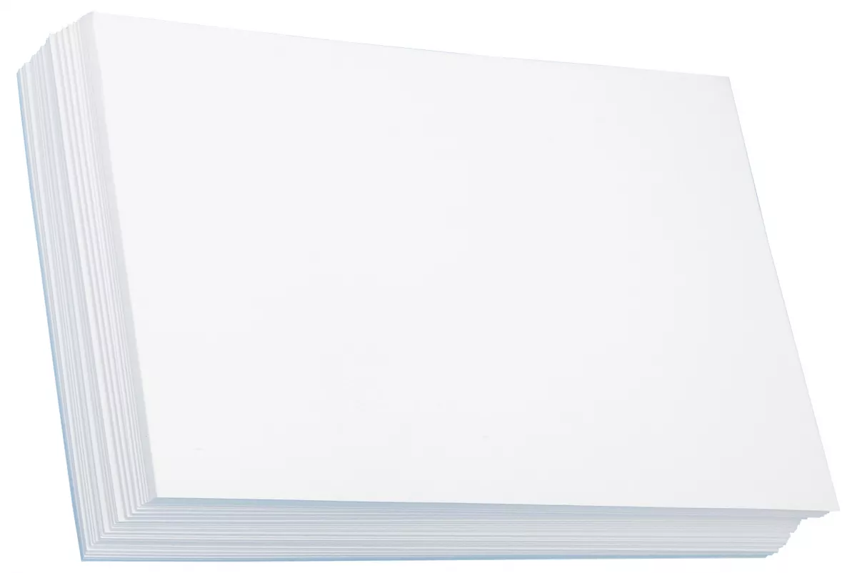 Carton alb Carton alb - 100 de coli A4 180 g 110018 Omfal Educational