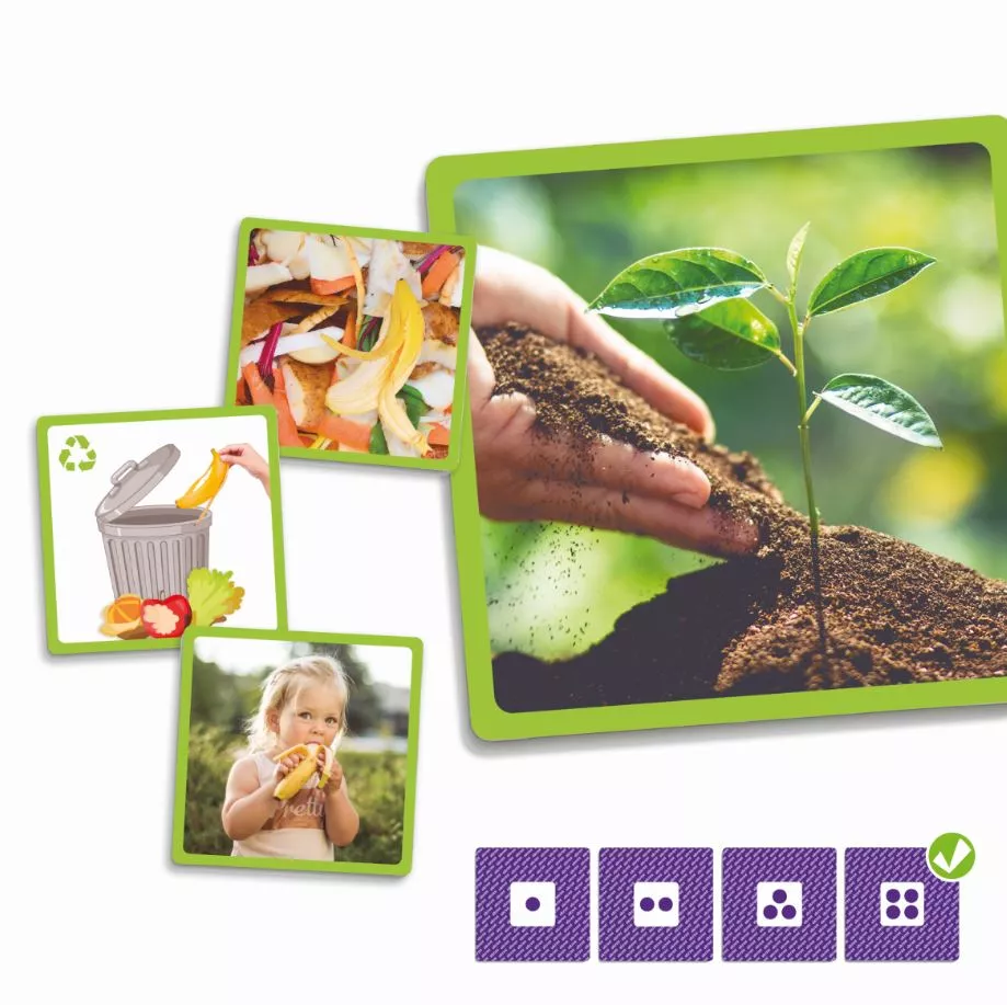 Educatie ecologica Joc educativ maxi secvente - reciclarea 150147 Omfal ...