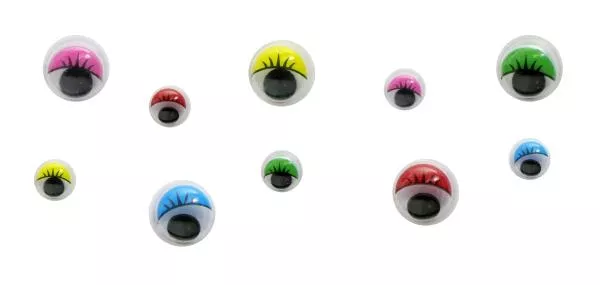 Ochi Ochi cu gene, set 120 bucati, diametru 6 si 10 mm 550005 Omfal ...