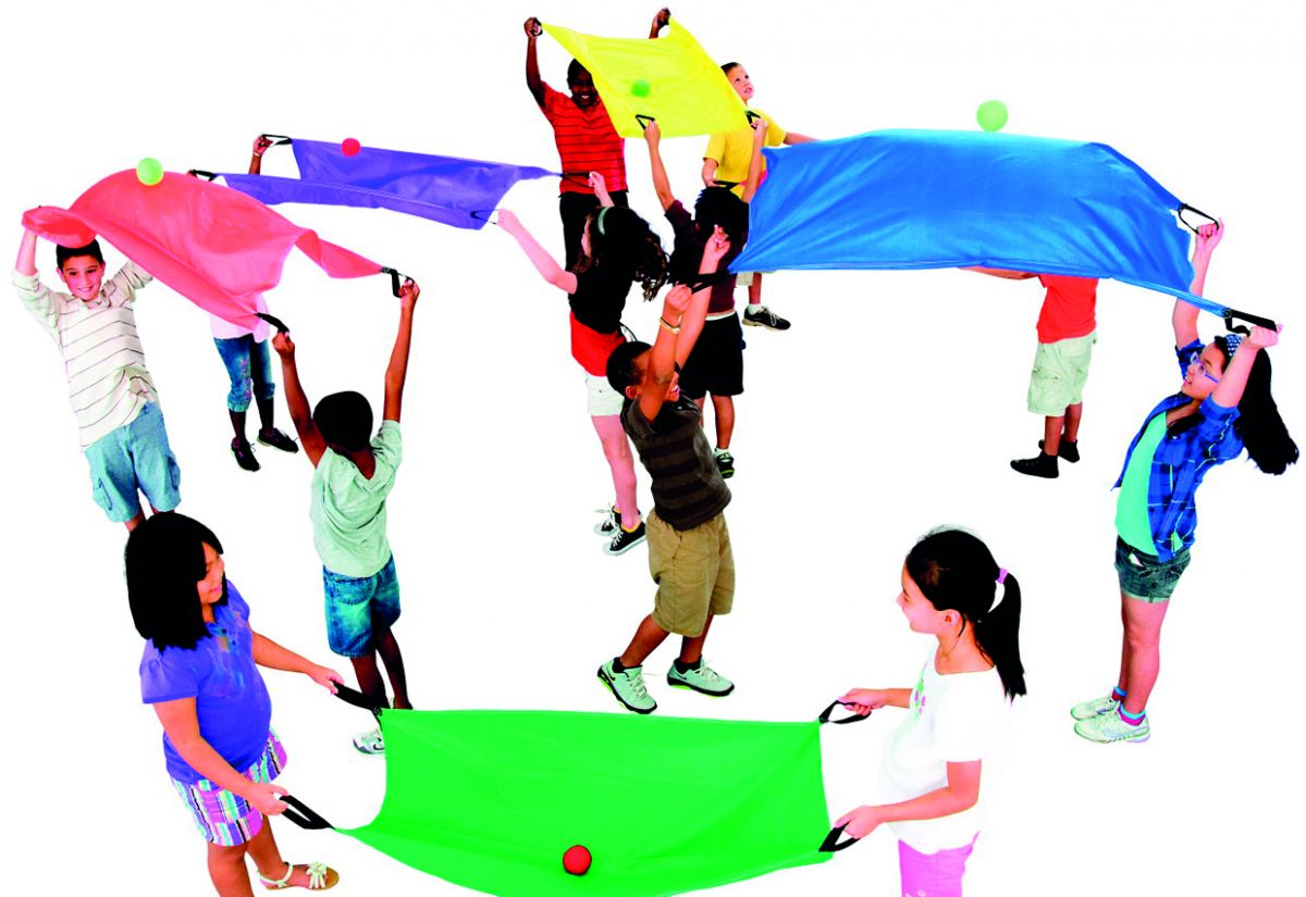 Jocuri de motricitate si coordonare Parasuta pentru doi copii 860018 ...