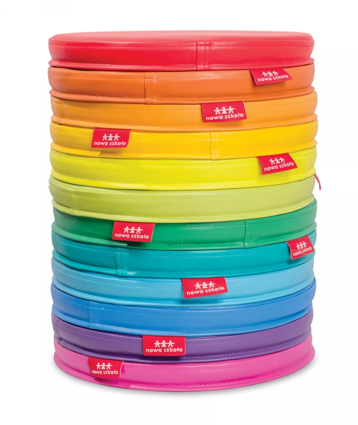 Pernute Pernute rotunde colorate 12 buc - 32 x 3 cm 241080 Omfal ...