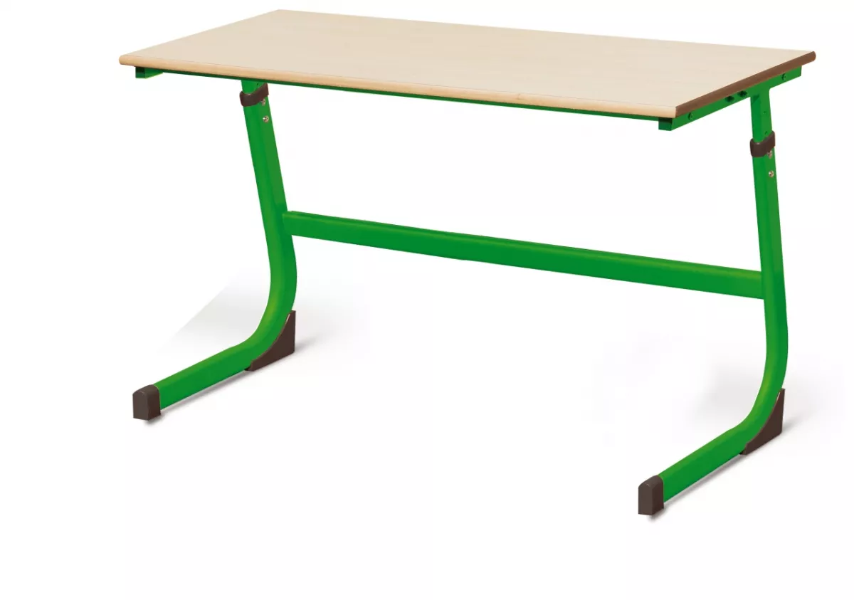 Pupitre reglabile Pupitru dublu reglabil - verde 241554 Omfal Educational