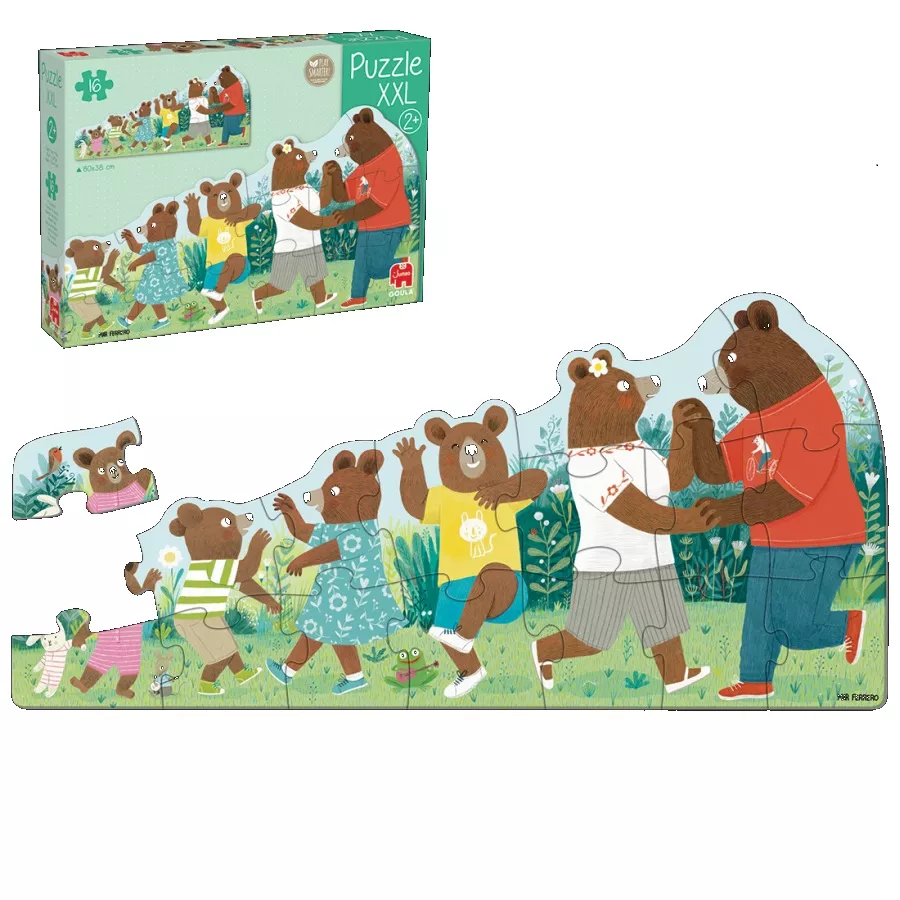 Puzzle mare Puzzle mare Familia ursuletilor 211052 Omfal Educational