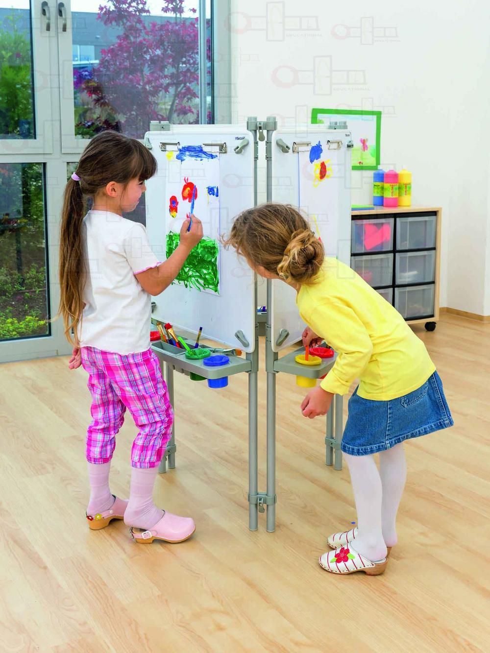 Sevalete Sevalet metalic cu 3 parti 520061 Omfal Educational