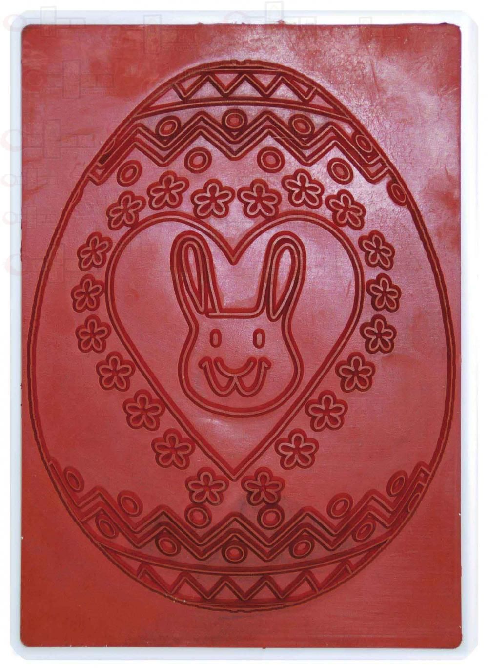 Stampile Stampila mare ou cu iepuras 890012 Omfal Educational