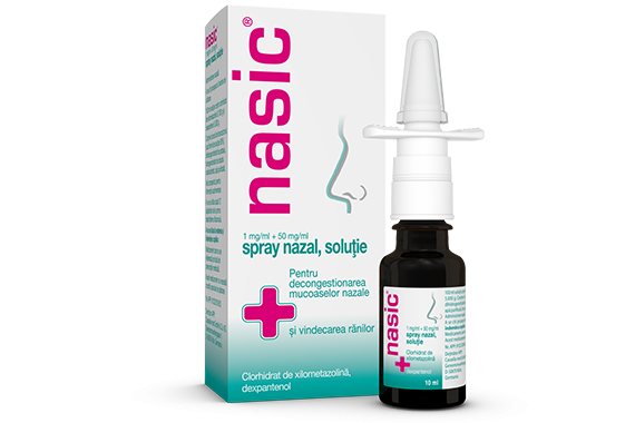 Nasic spray nazal x 10ml - Nas infundat
