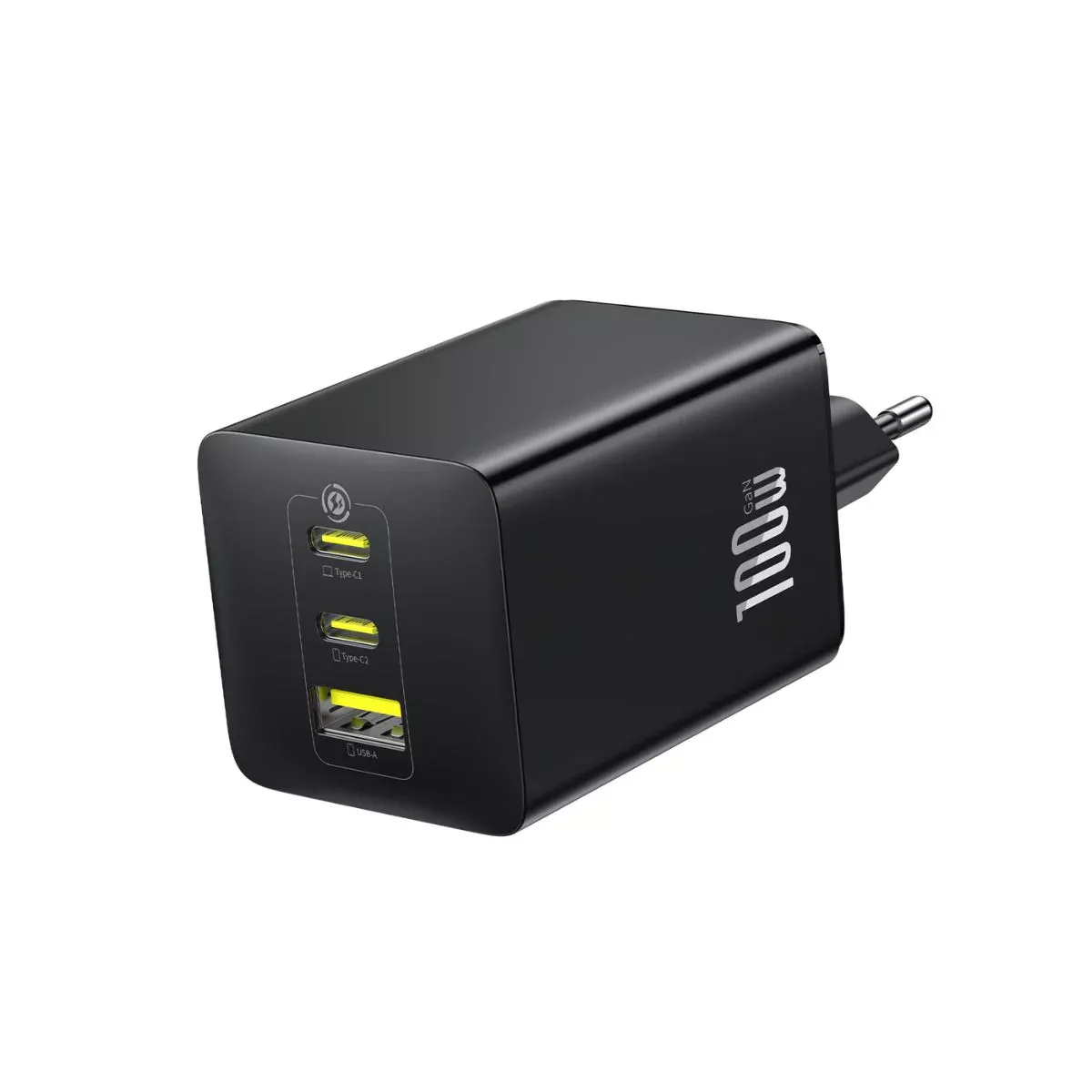 Incarcator retea Baseus EnerFill FE11, 100W, 2xUSB-C, 1xUSB,...