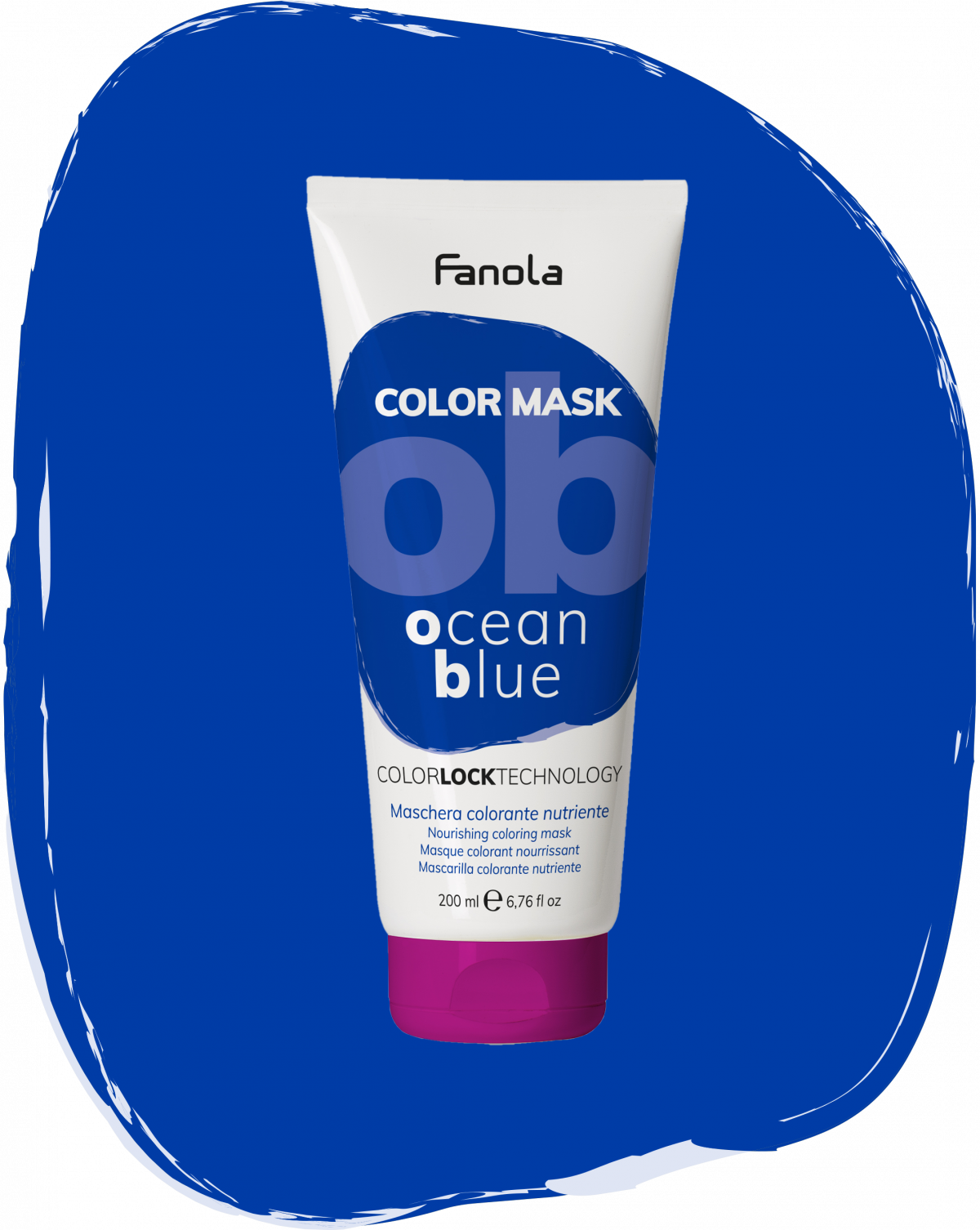 Masca Coloranta Hranitoare cu Pigment Albastru Intens - Color Mask ...