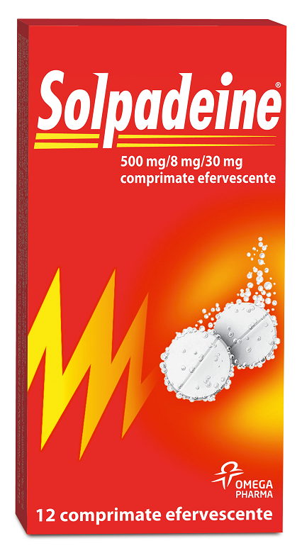 Solpadeine 500/8/30mg x 12cp.eff